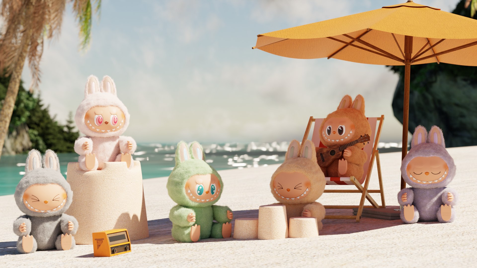 Labubu The Monsters 3D Model - TurboSquid 2423248