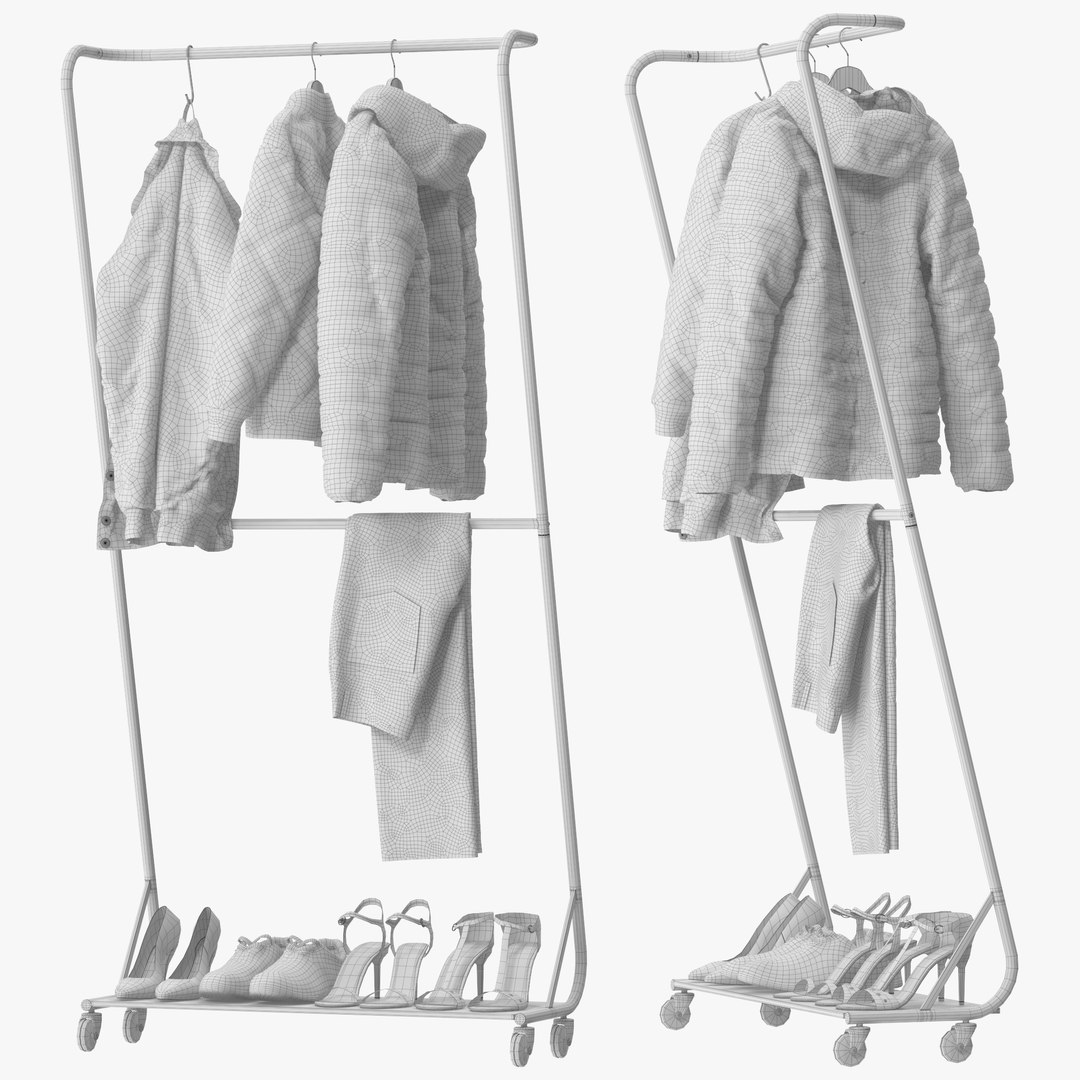 Clothing Stand Jacket Model - TurboSquid 1673997