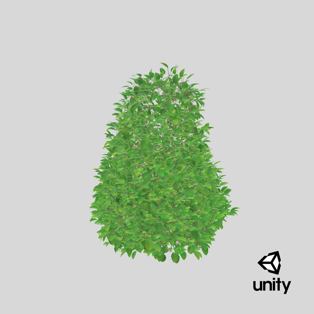 Cartoon Bush 18 3D Model - TurboSquid 1941445