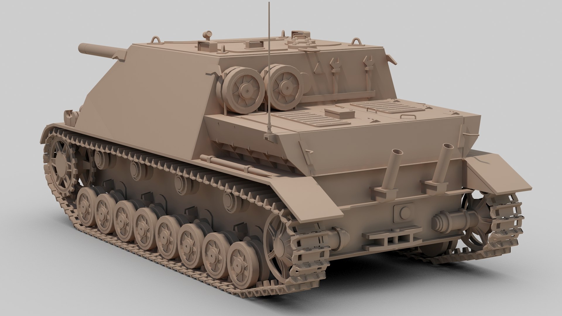 3D Ww2 German Panzer Iv Model - TurboSquid 1712809