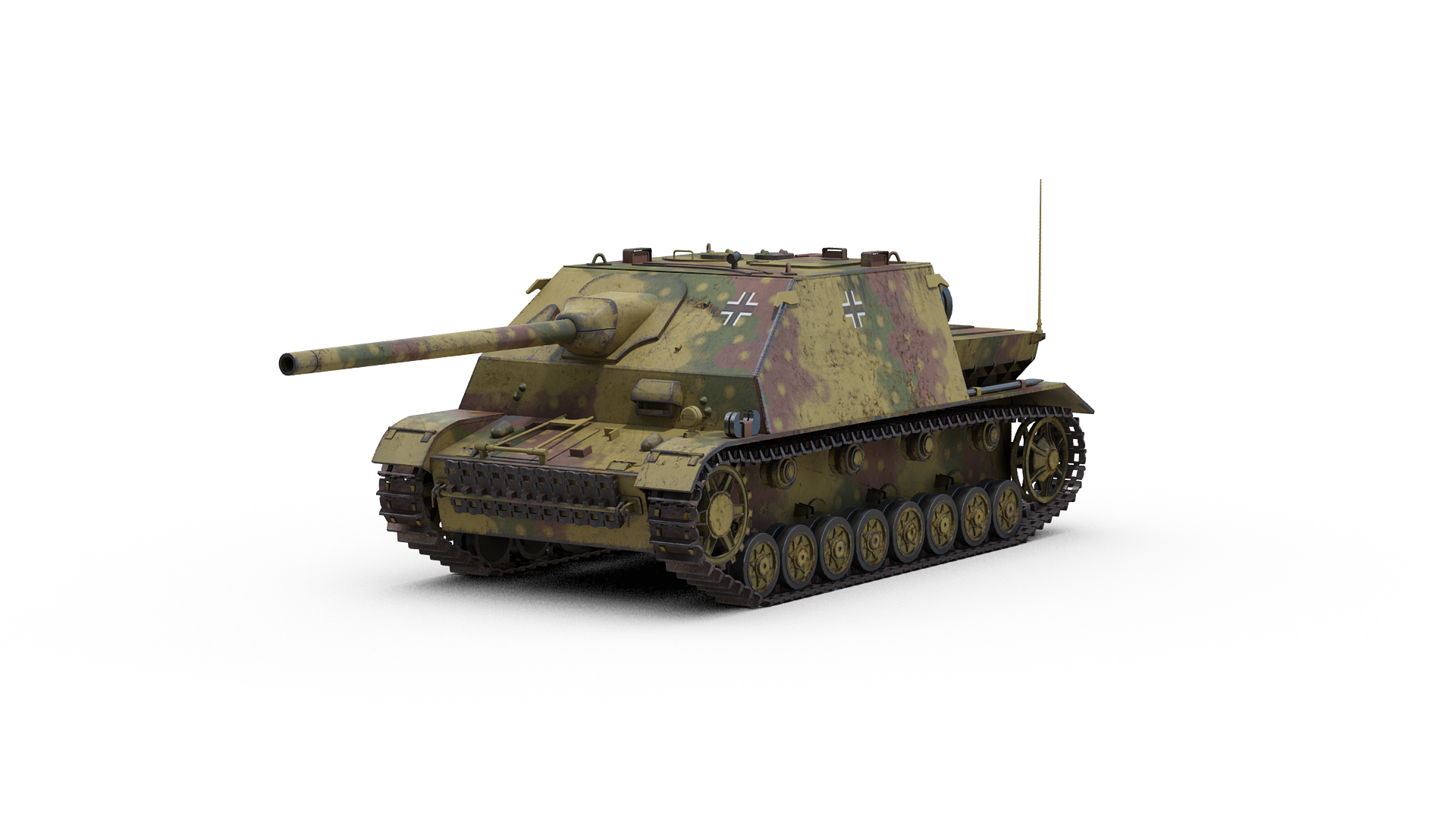3D Ww2 German Panzer Iv Model - TurboSquid 1712809