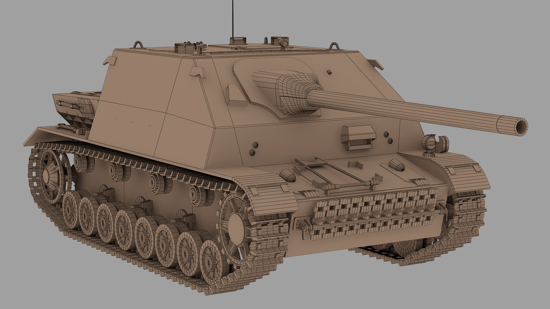 3D Ww2 German Panzer Iv Model - TurboSquid 1712809
