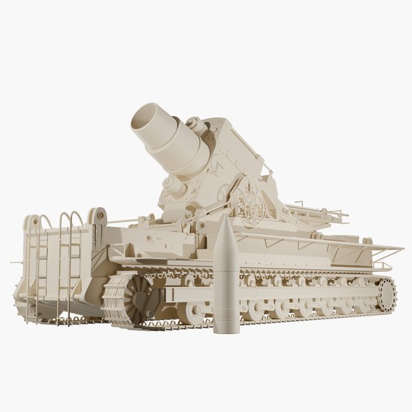 3D Self-propelled mortar Loki STL - TurboSquid 2023989