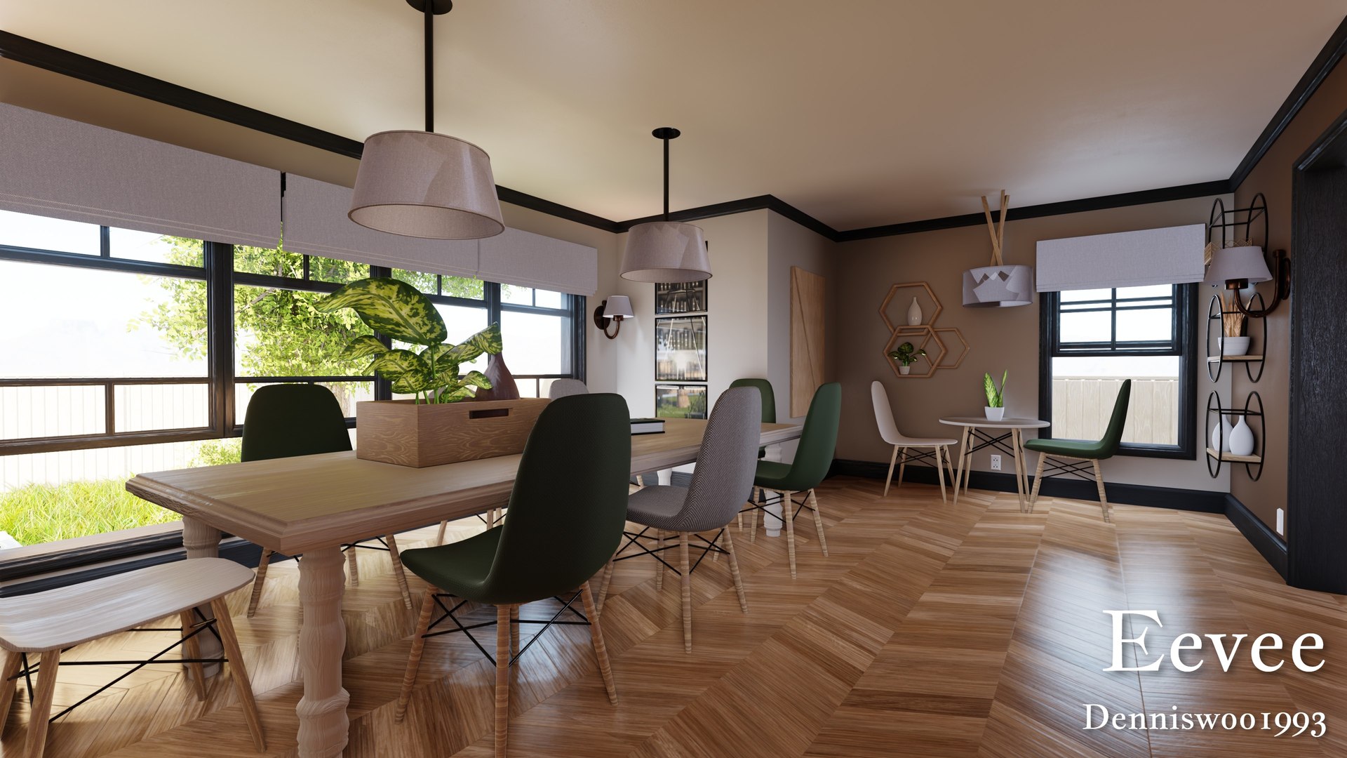 Modular Classic Style American House 10 3D Model - TurboSquid 2124272