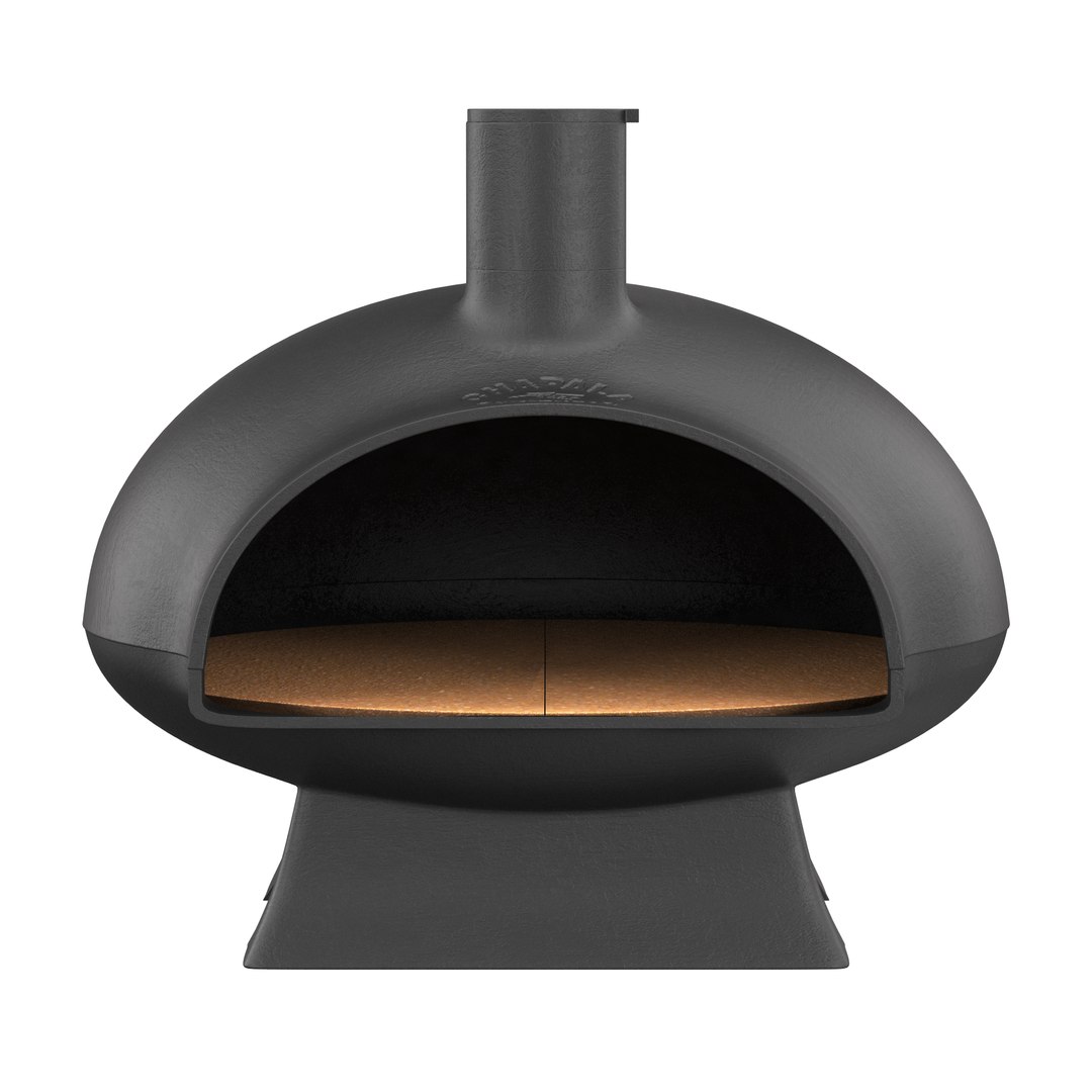 3D CAST IRON WOOD FIRED PIZZA OVEN CO4000 Model - TurboSquid 1918069