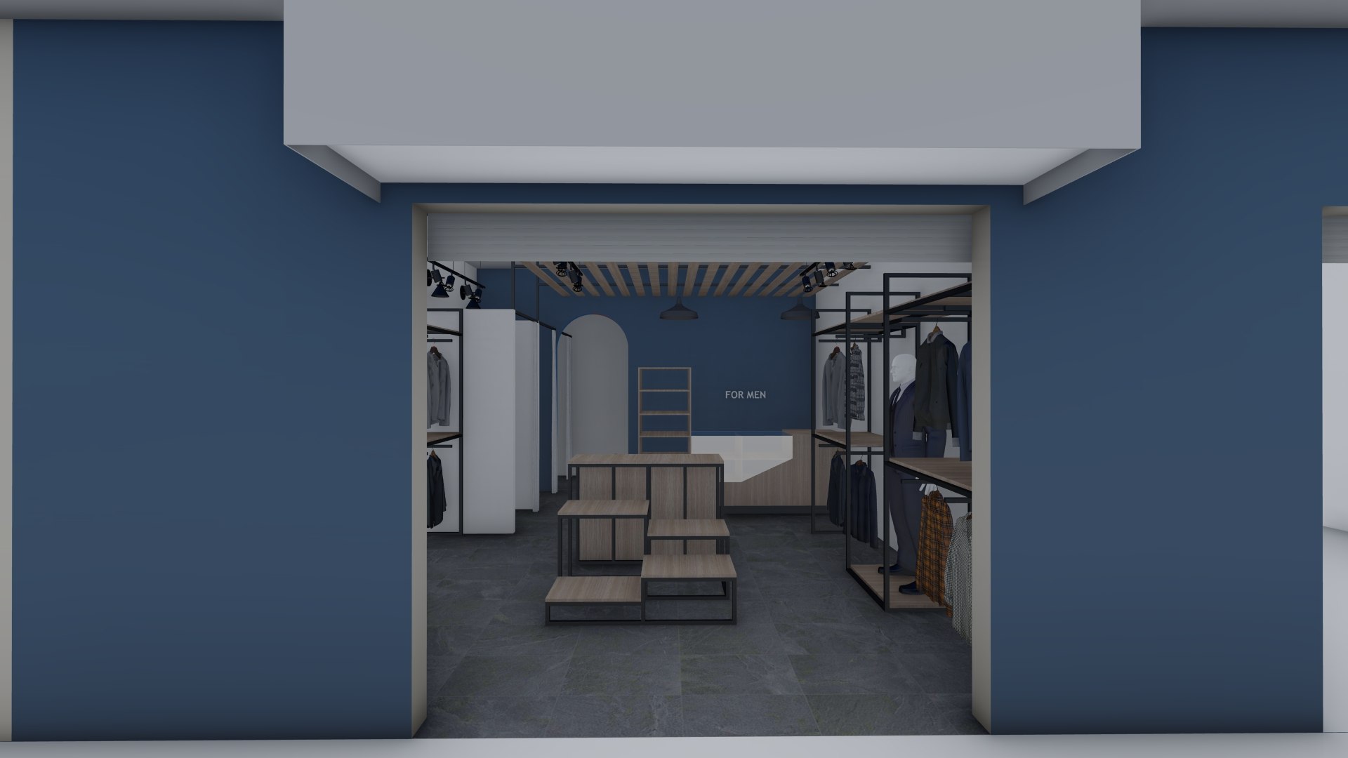 3D model MENS CLOTHING STORE - TurboSquid 2099285