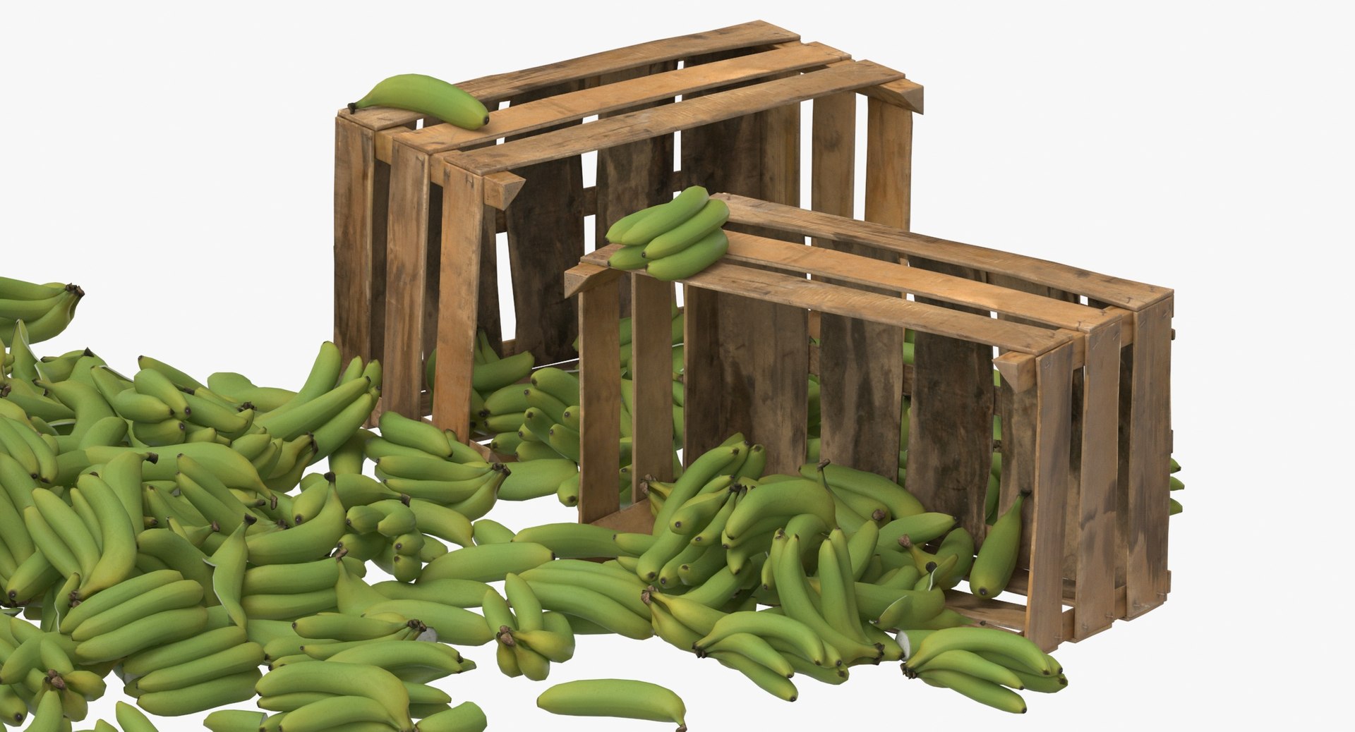 3D Banana Spill Small And Large Model - TurboSquid 2038166