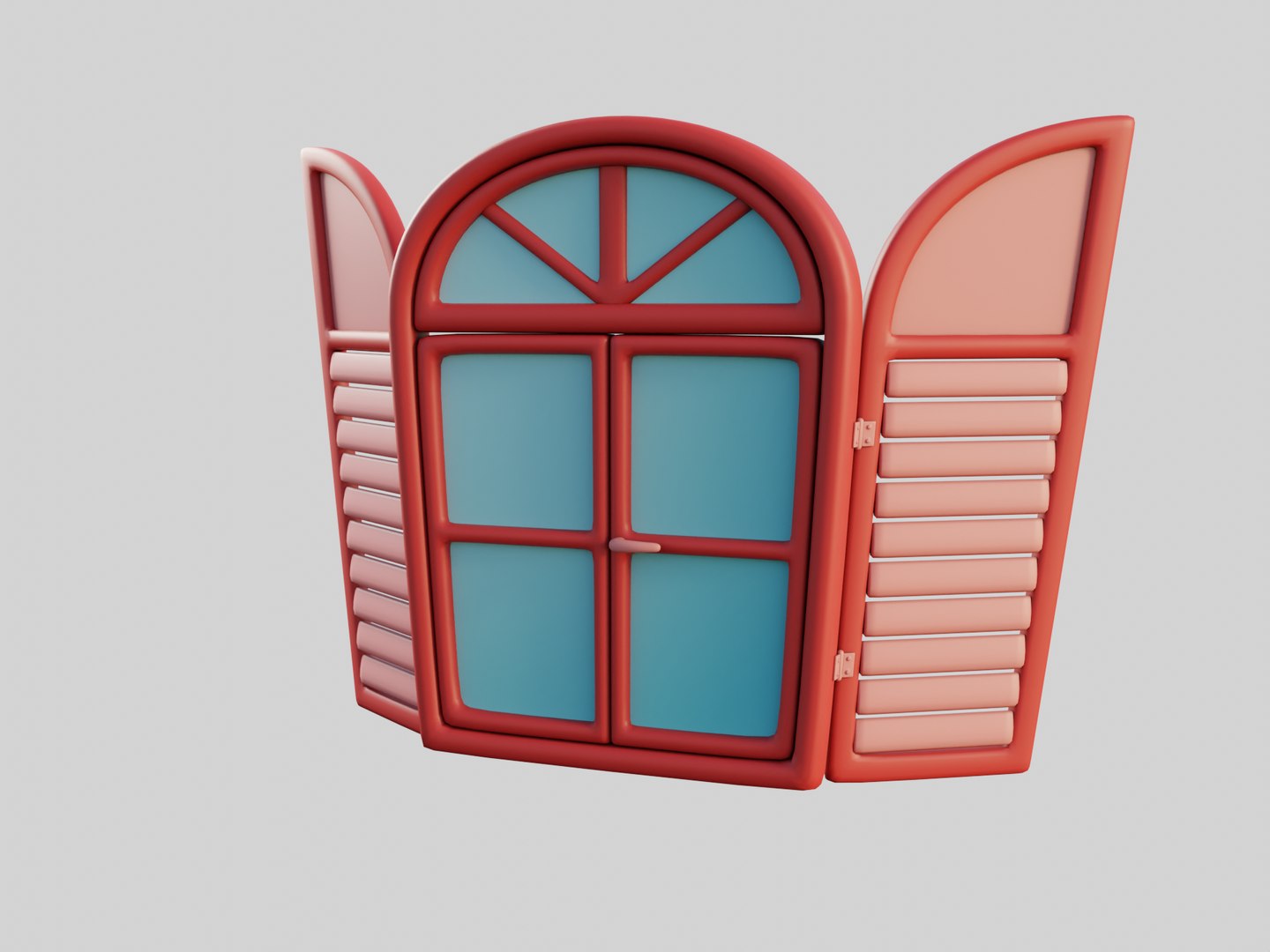 3D Cartoon Window 23b Model - TurboSquid 1904178