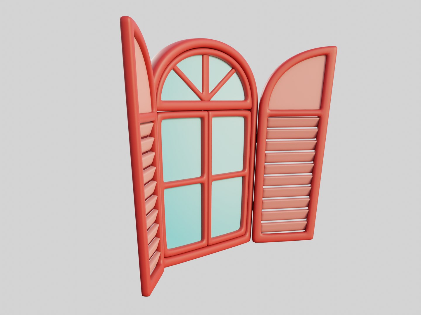 3D Cartoon Window 23b Model - TurboSquid 1904178