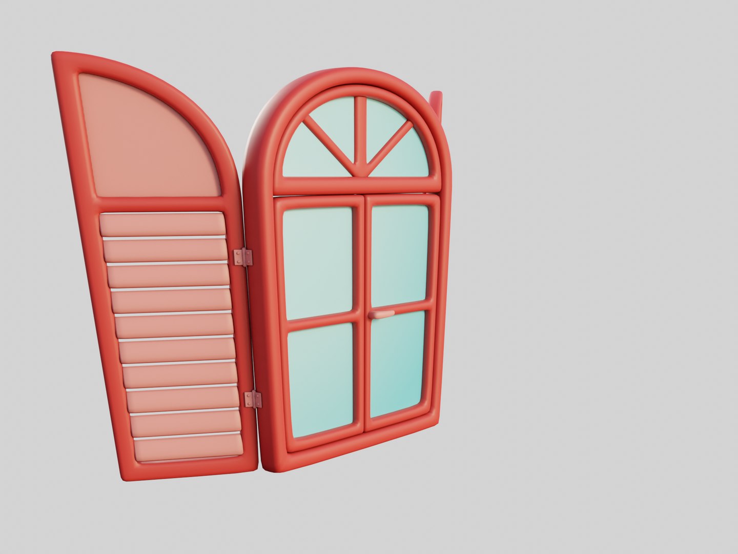 3D Cartoon Window 23b Model - TurboSquid 1904178