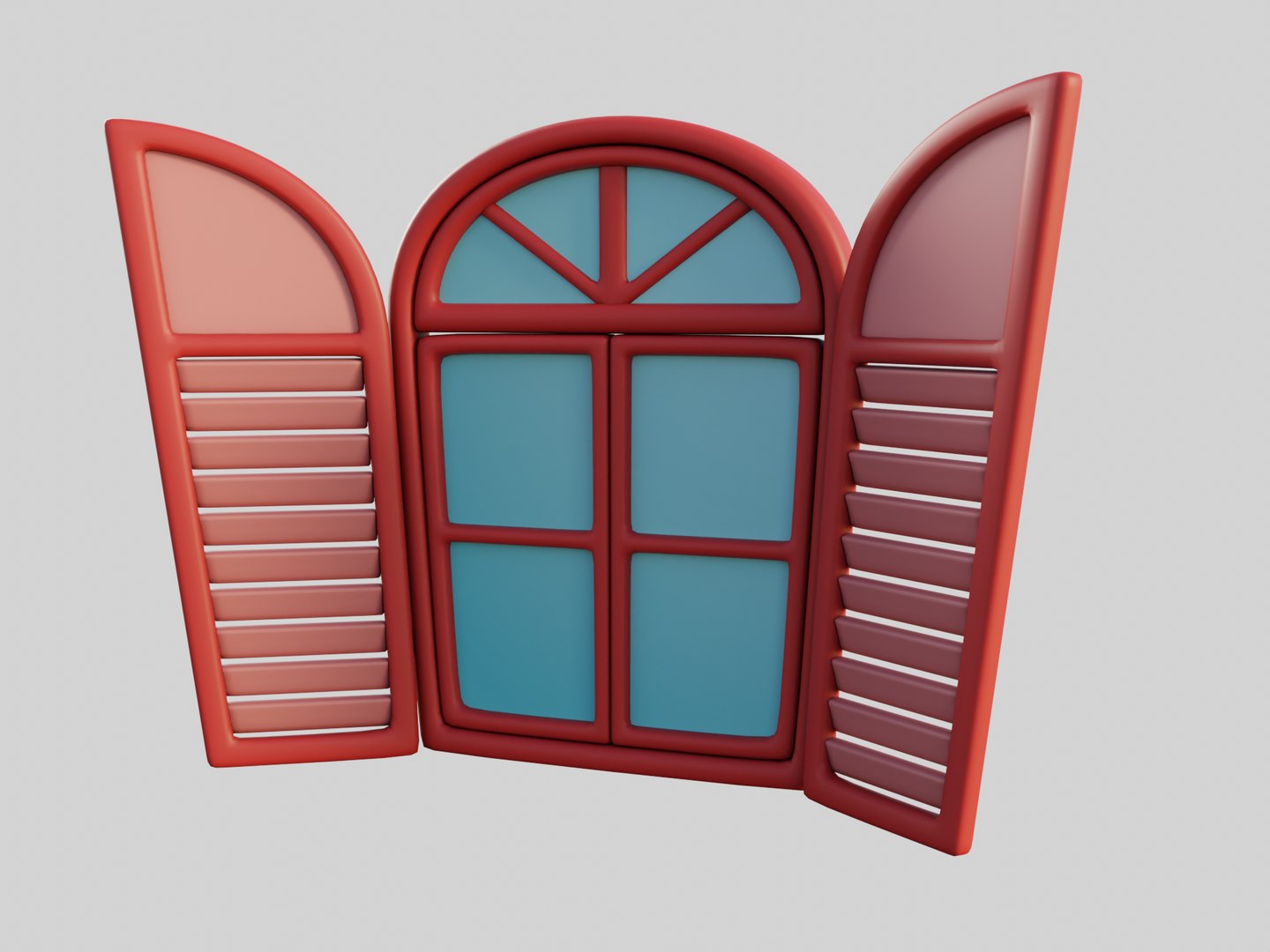 3D Cartoon Window 23b Model - TurboSquid 1904178