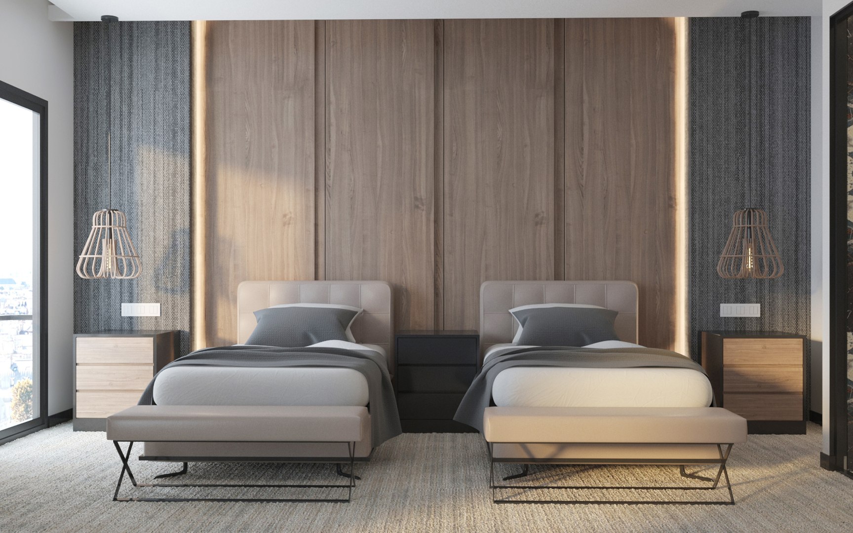 Hotel Suite Interior 3D Model - TurboSquid 1743315