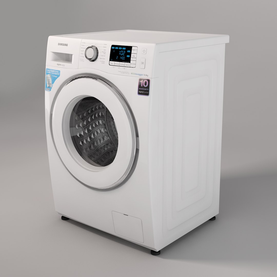 3d Samsung Washing Machine Model
