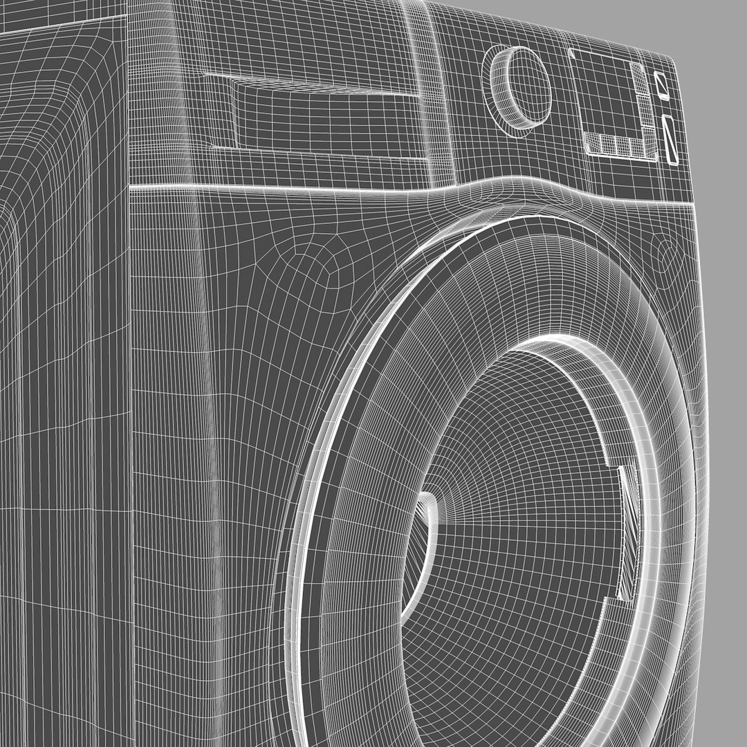 3d Samsung Washing Machine Model