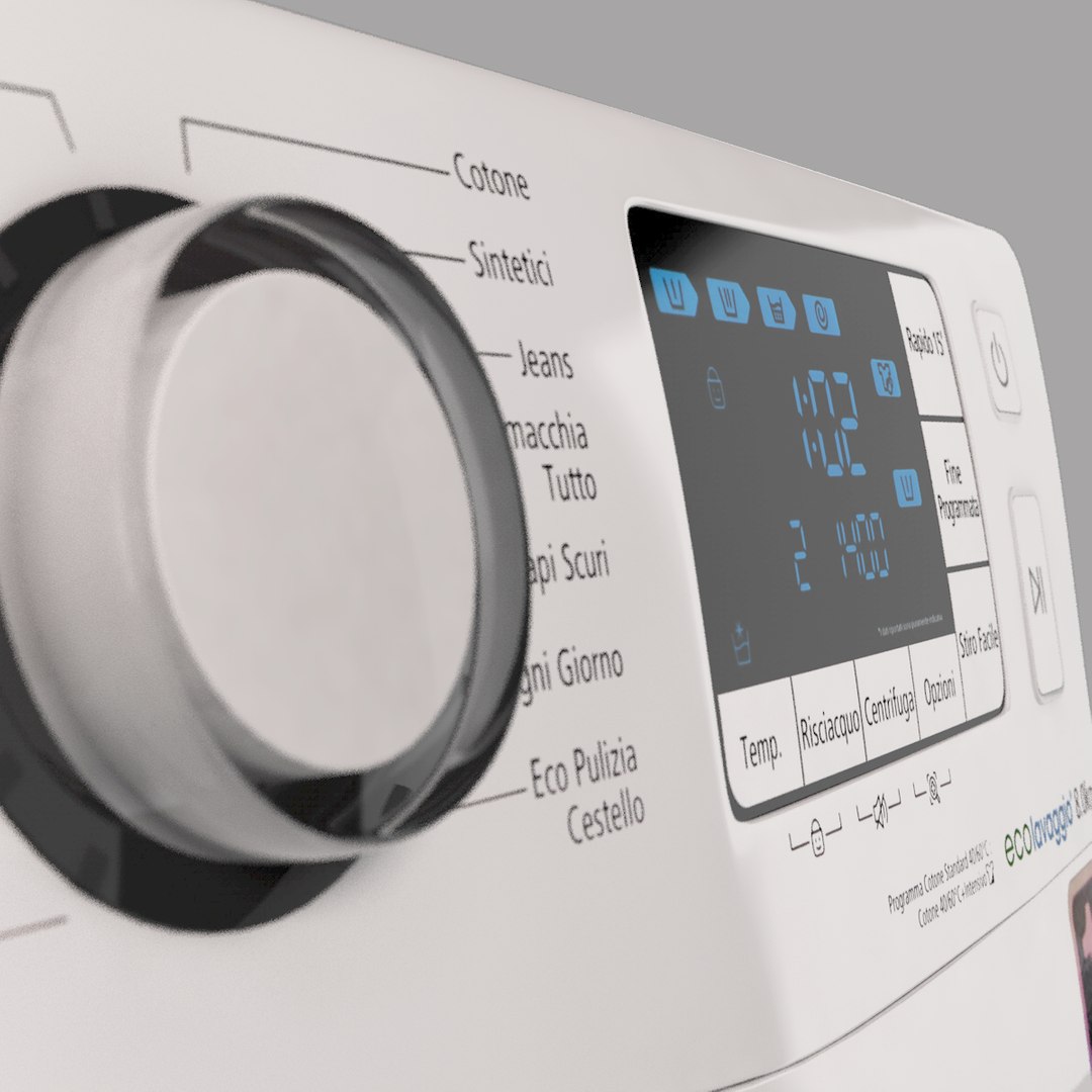 3d Samsung Washing Machine Model