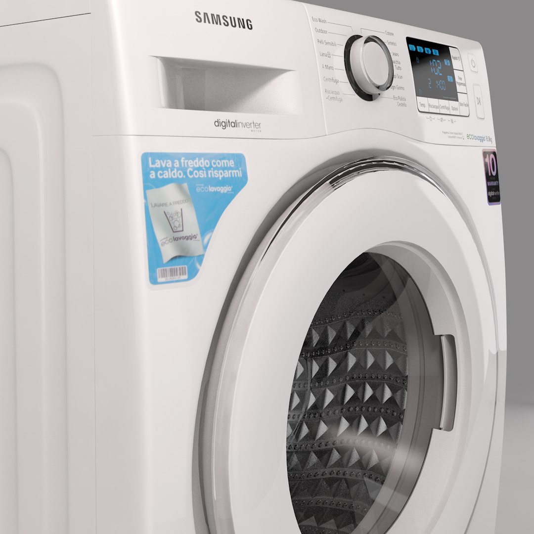 3d Samsung Washing Machine Model