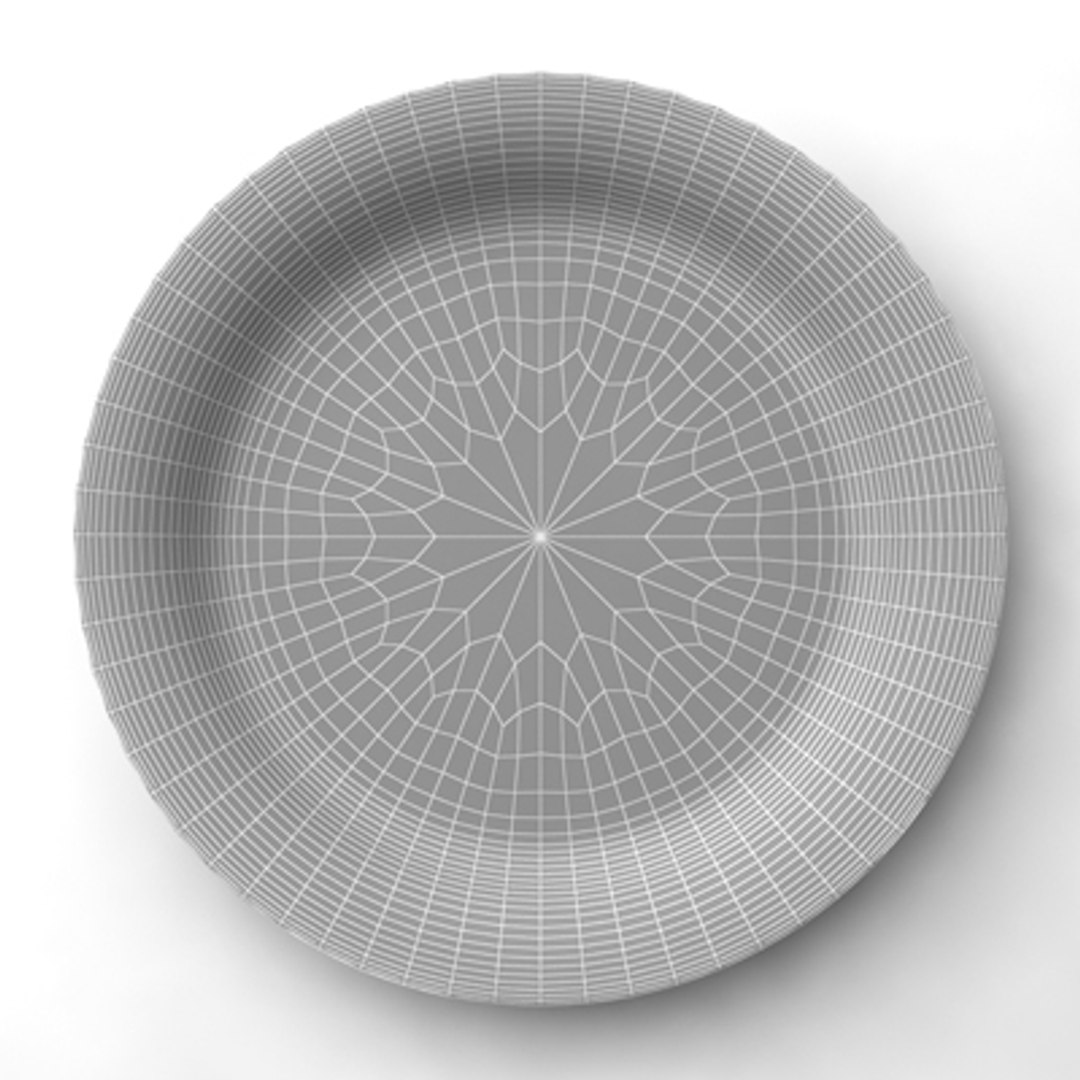 3d Model Dish