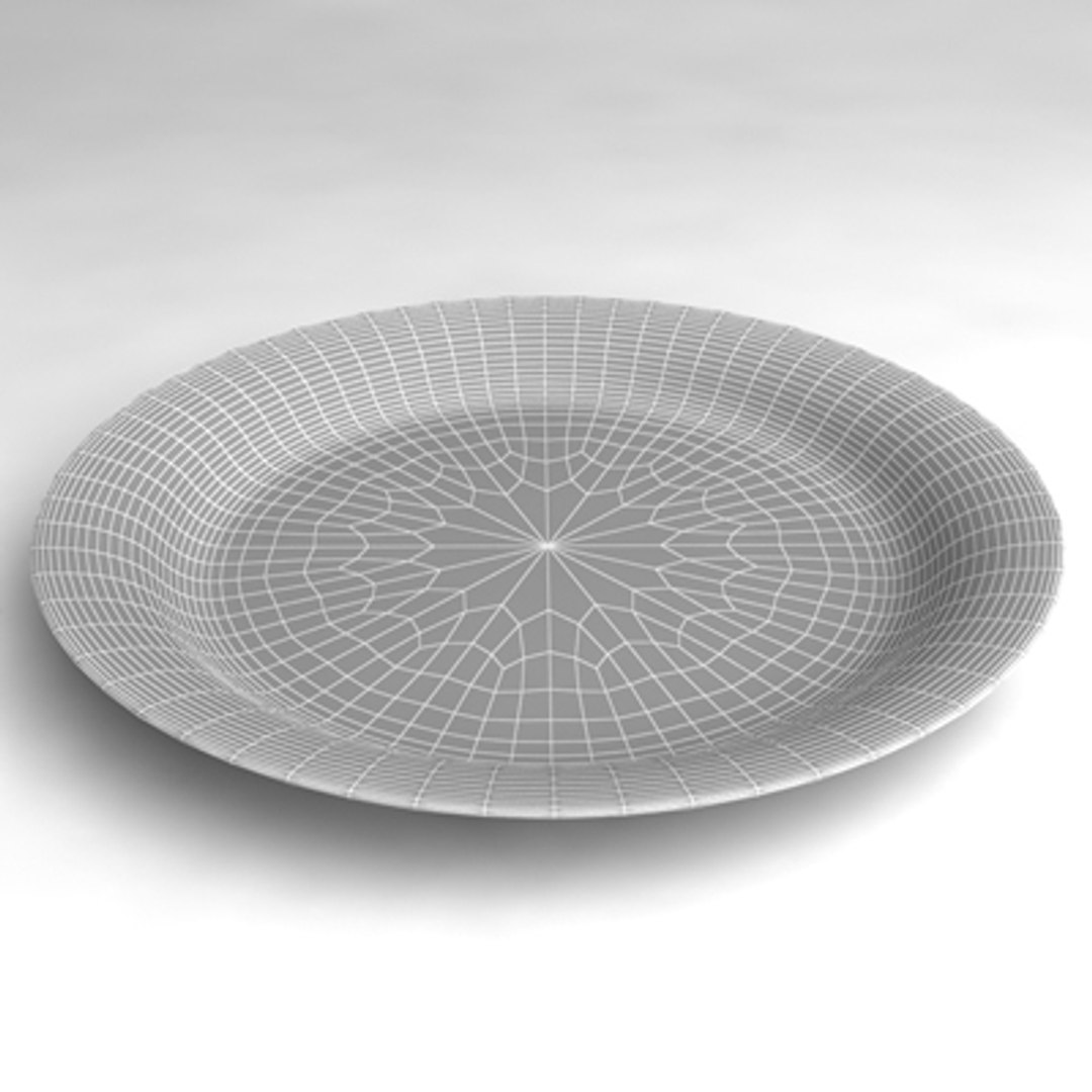 3d Model Dish