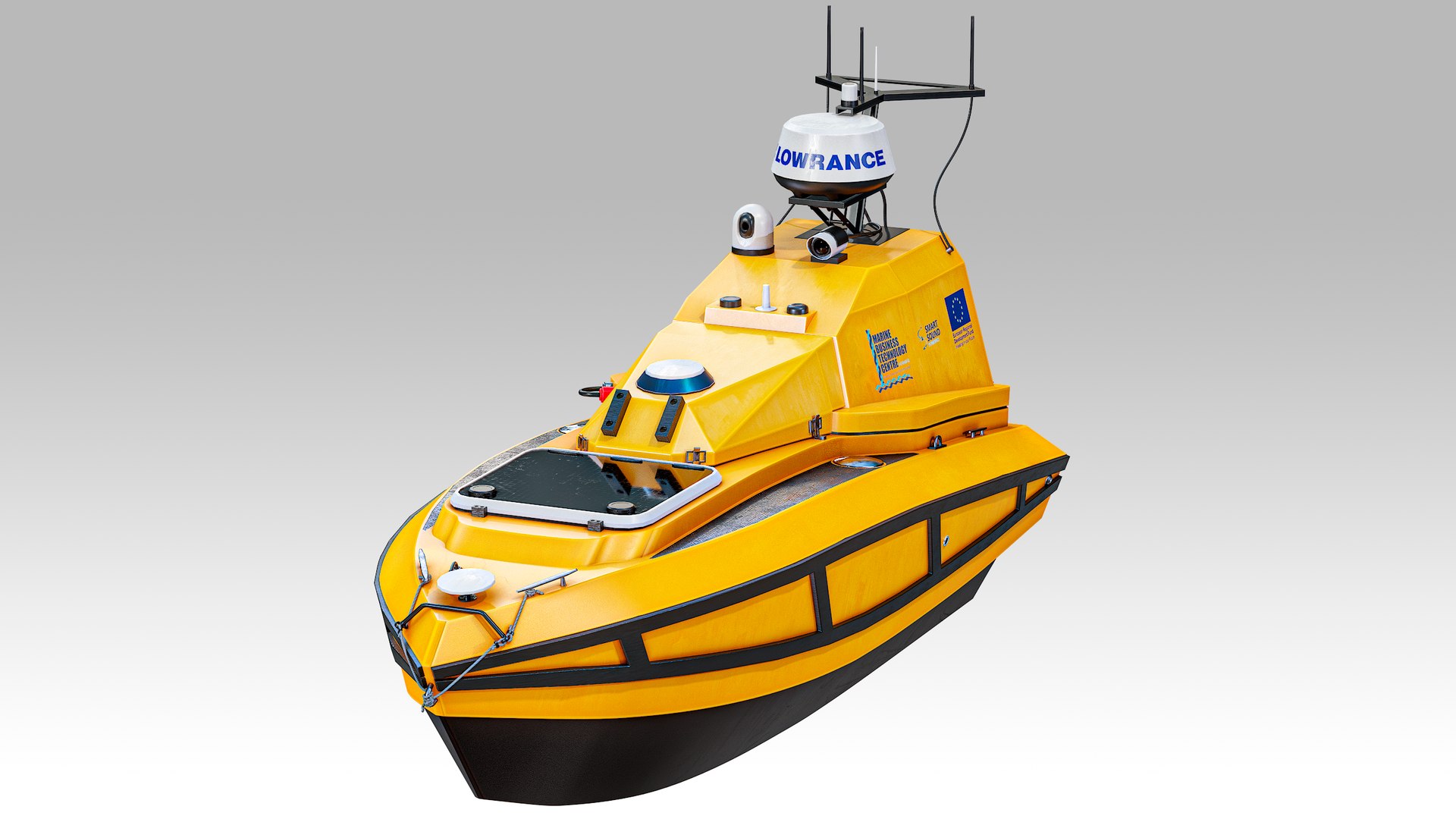 C-Worker 4 Autonomous Surface Vehicle ASV Type 1 3D Model - TurboSquid ...