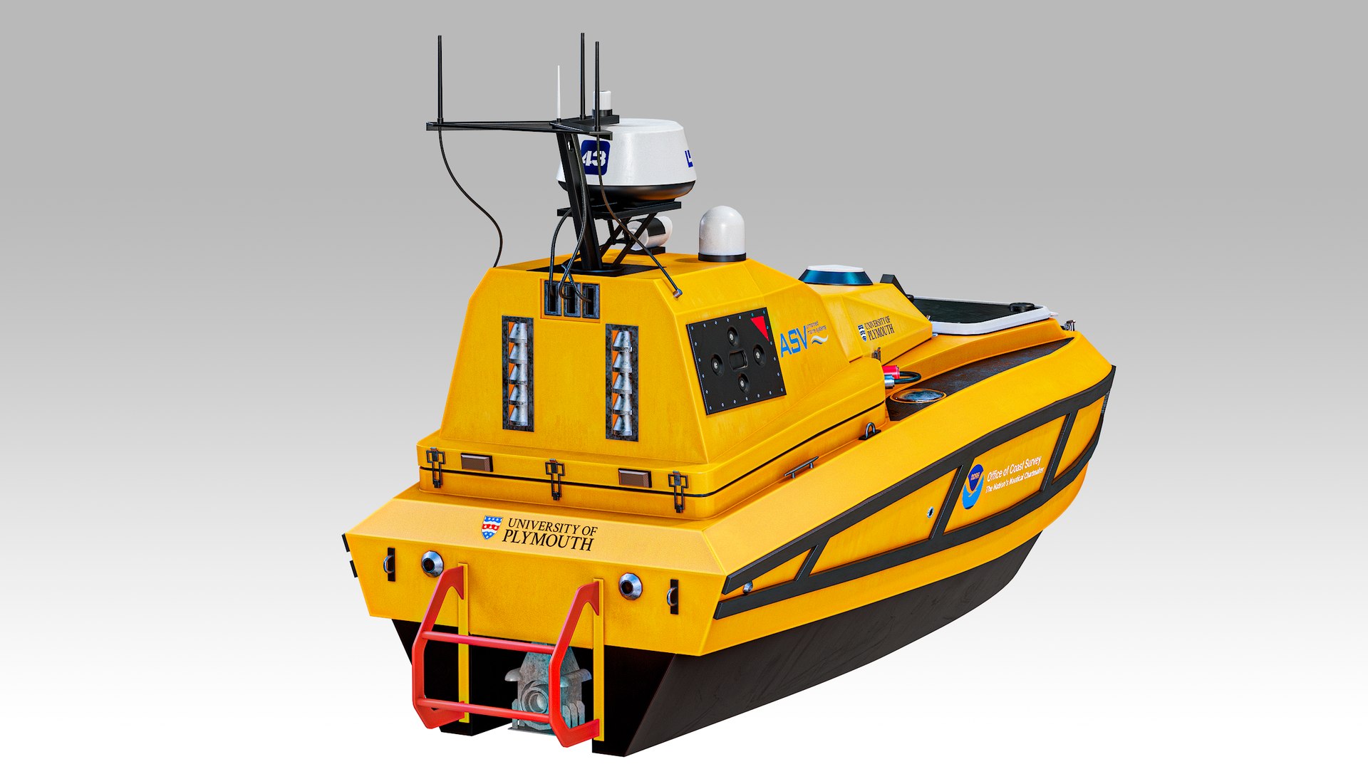 C-Worker 4 Autonomous Surface Vehicle ASV Type 1 3D Model - TurboSquid ...