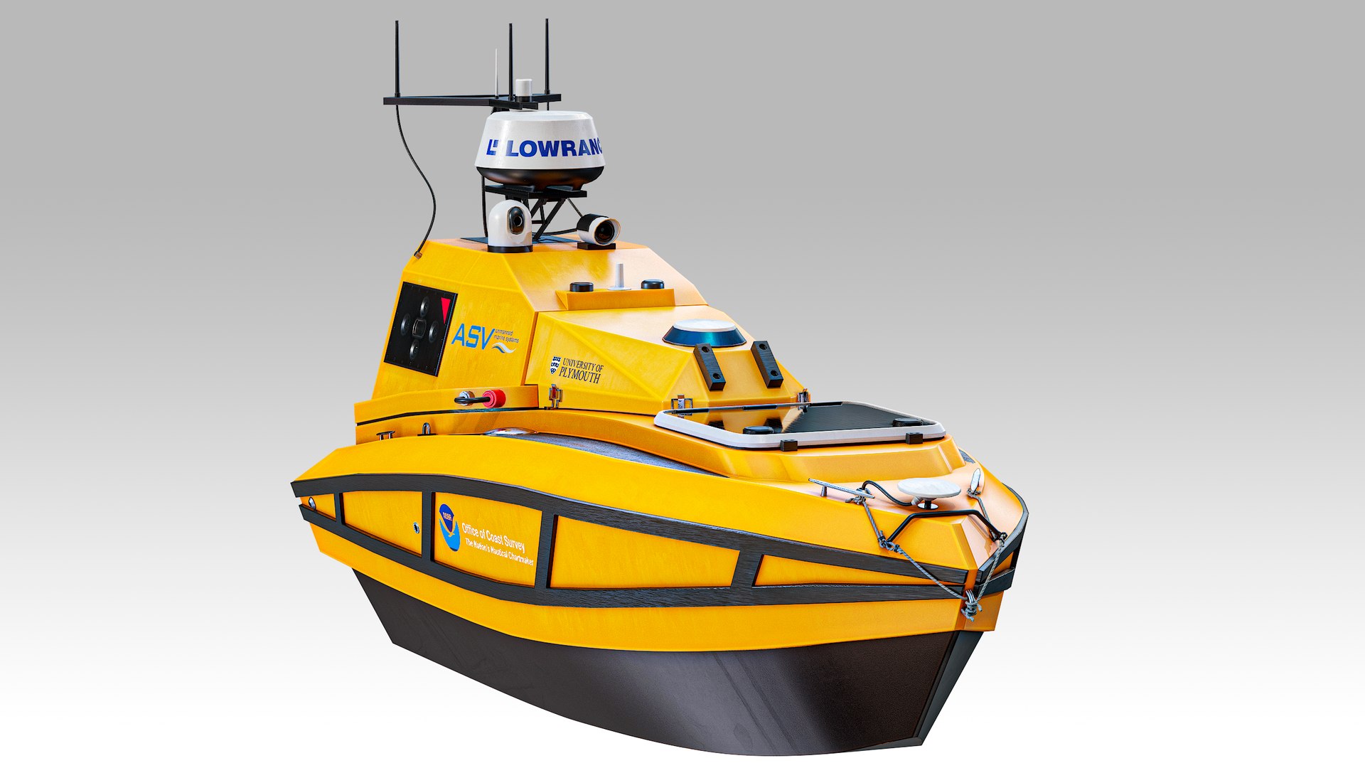 C-Worker 4 Autonomous Surface Vehicle ASV Type 1 3D Model - TurboSquid ...