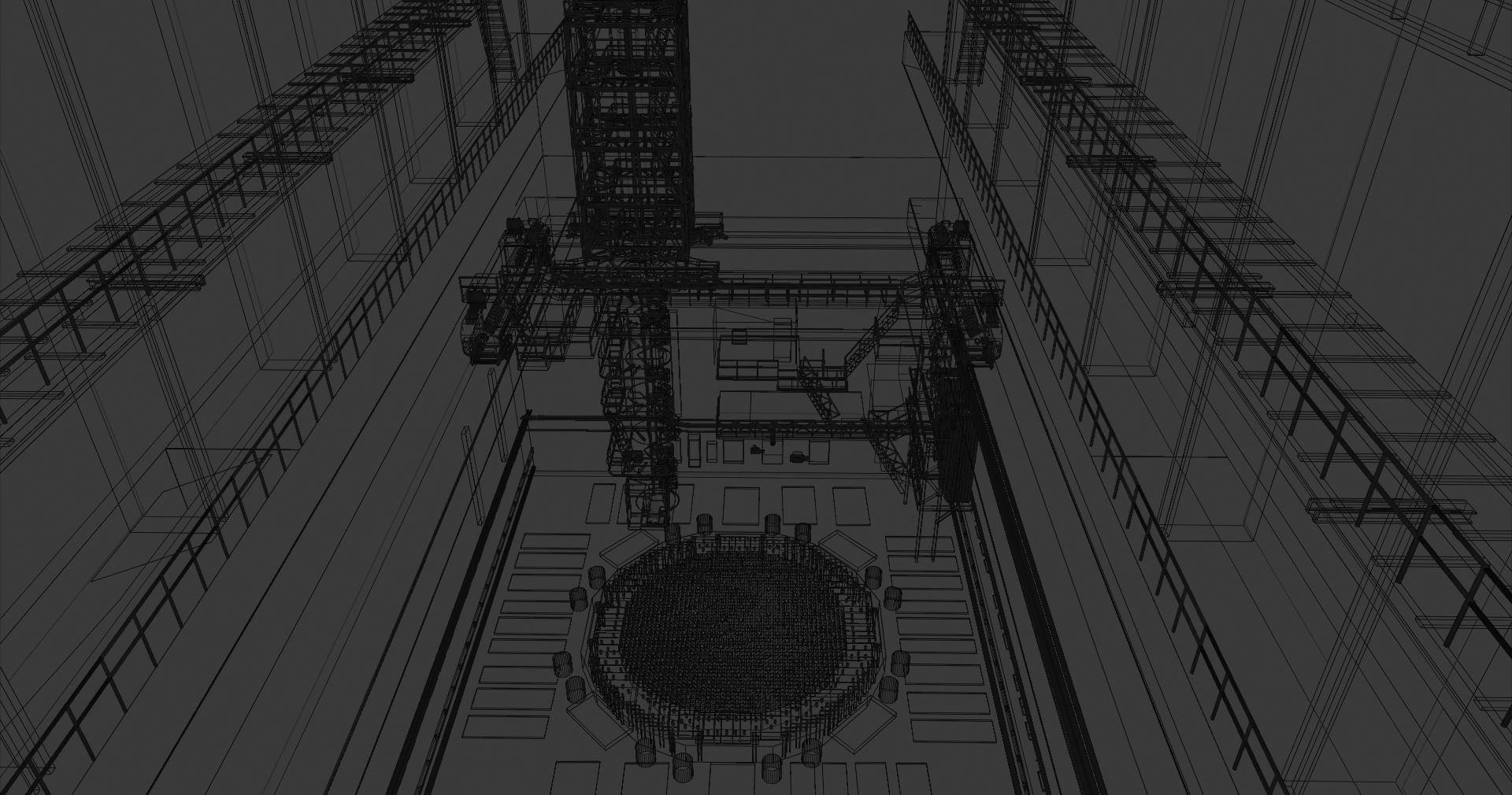 Rbmk-1000 nuclear reactor central model - TurboSquid 1610949