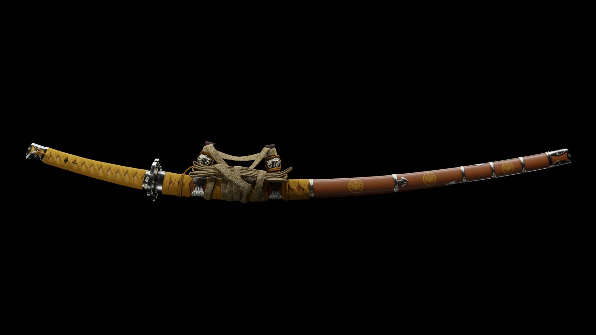 3D model Japanese Sword Tachi - TurboSquid 1727365