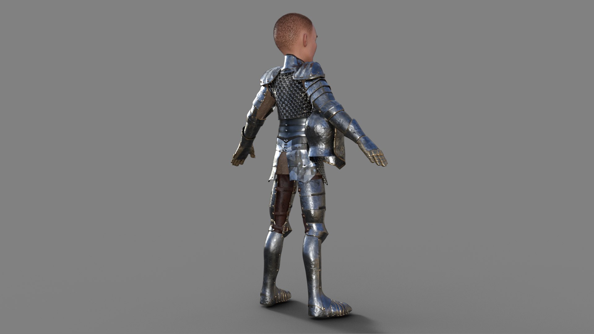 3D Cartoon Warrior Man 3D - TurboSquid 1914407