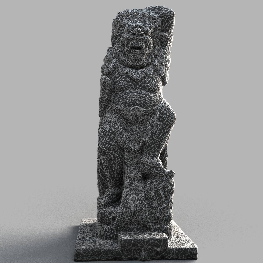 3d Model Bali Sculpture