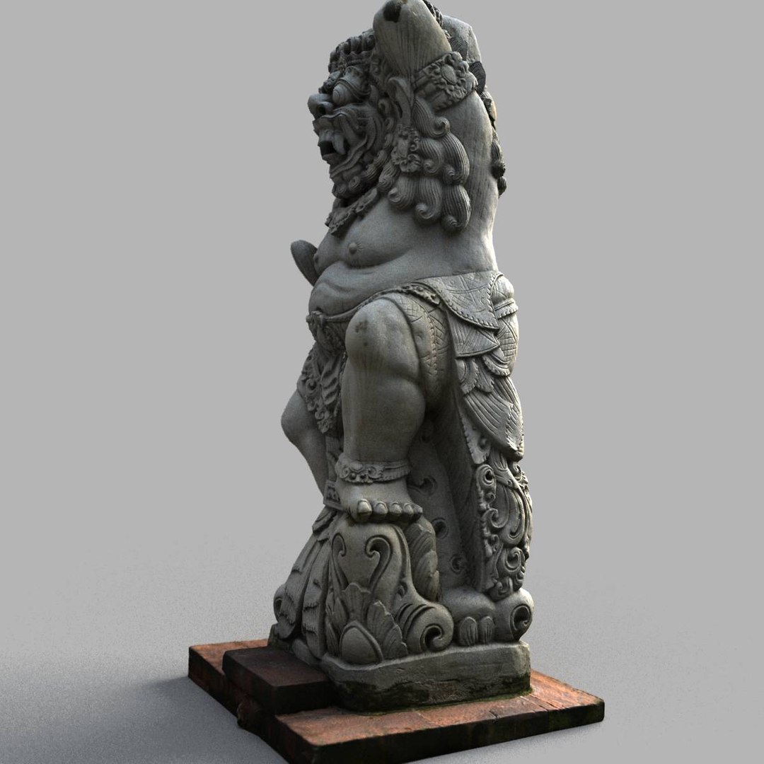 3d Model Bali Sculpture