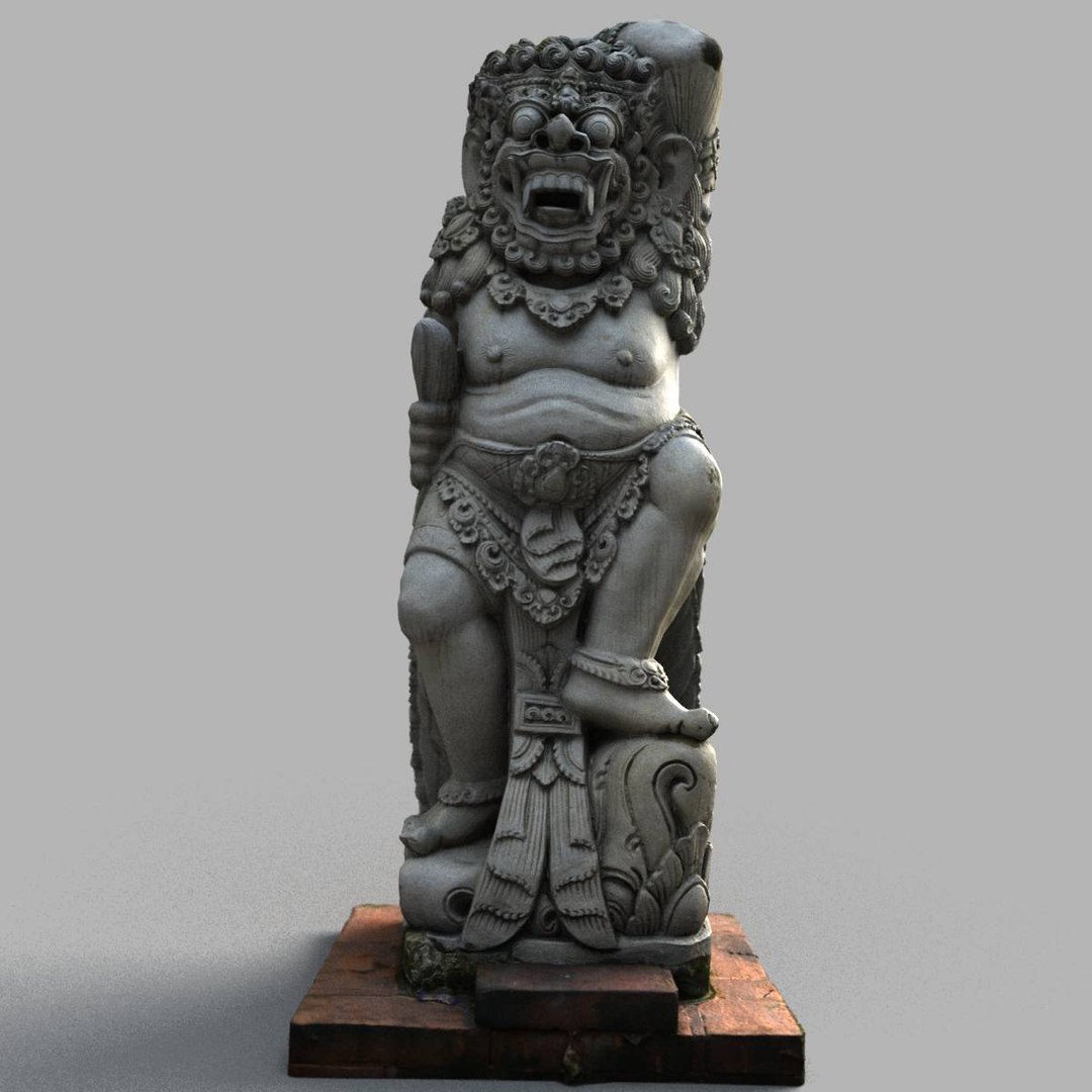 3d Model Bali Sculpture