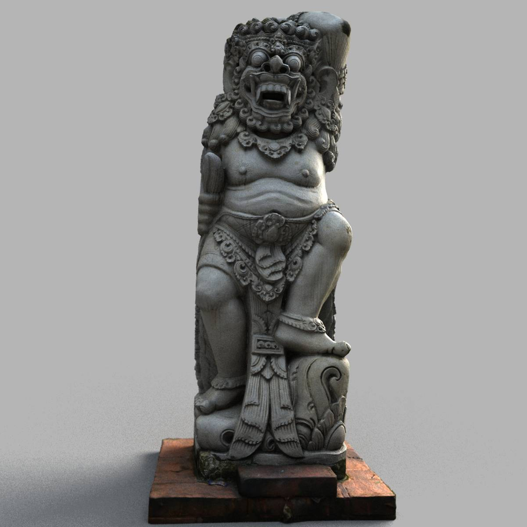 3d Model Bali Sculpture