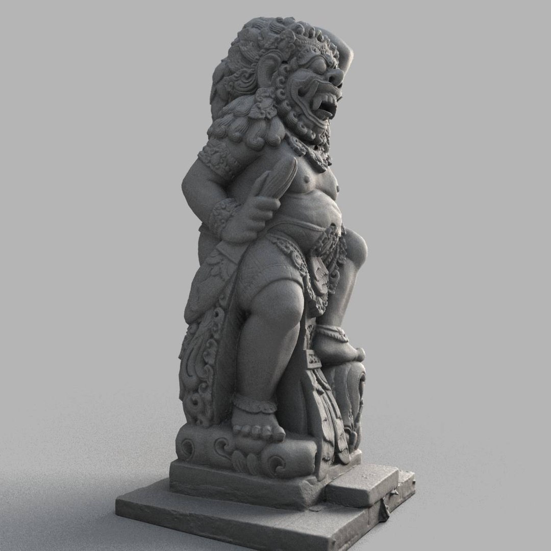 3d Model Bali Sculpture