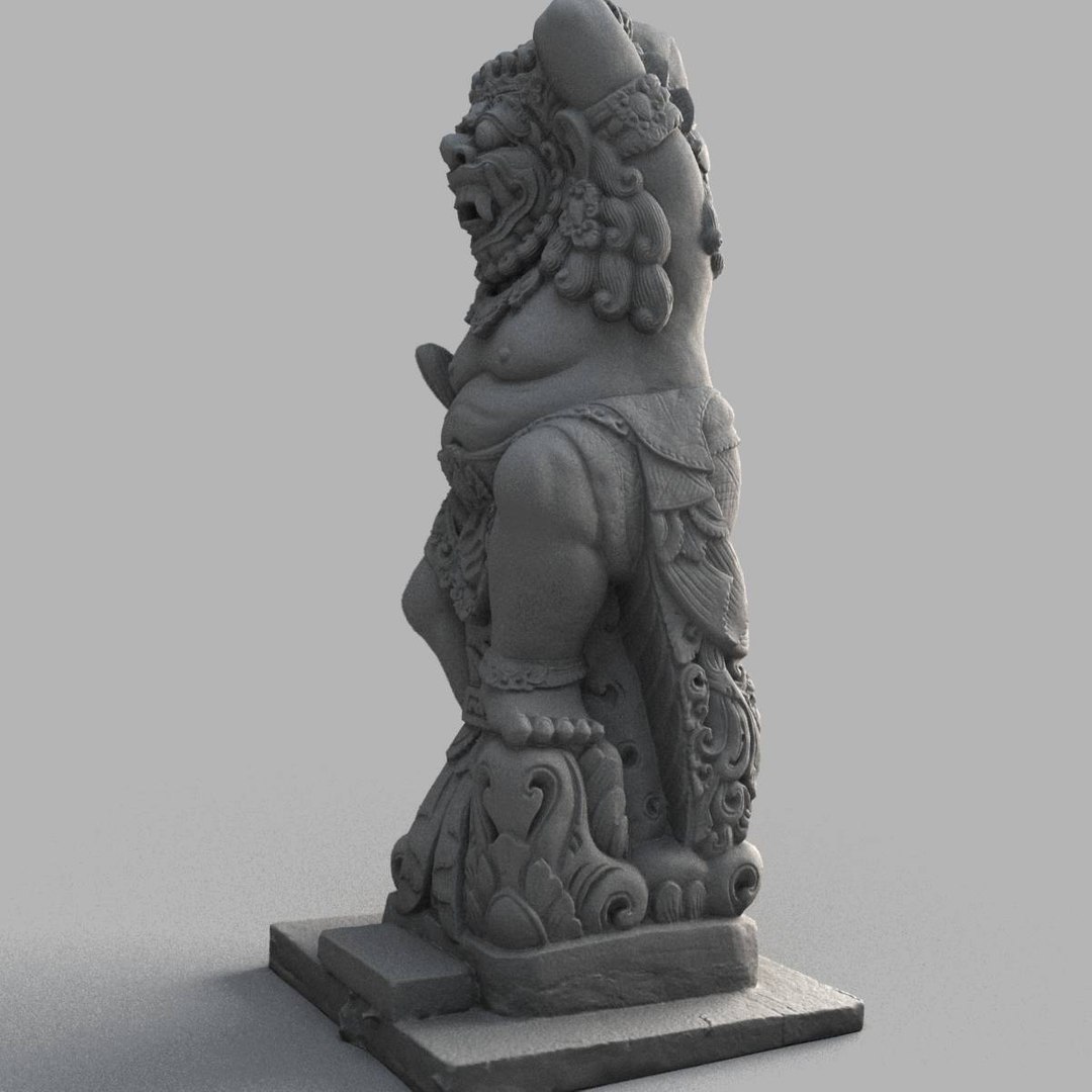 3d Model Bali Sculpture