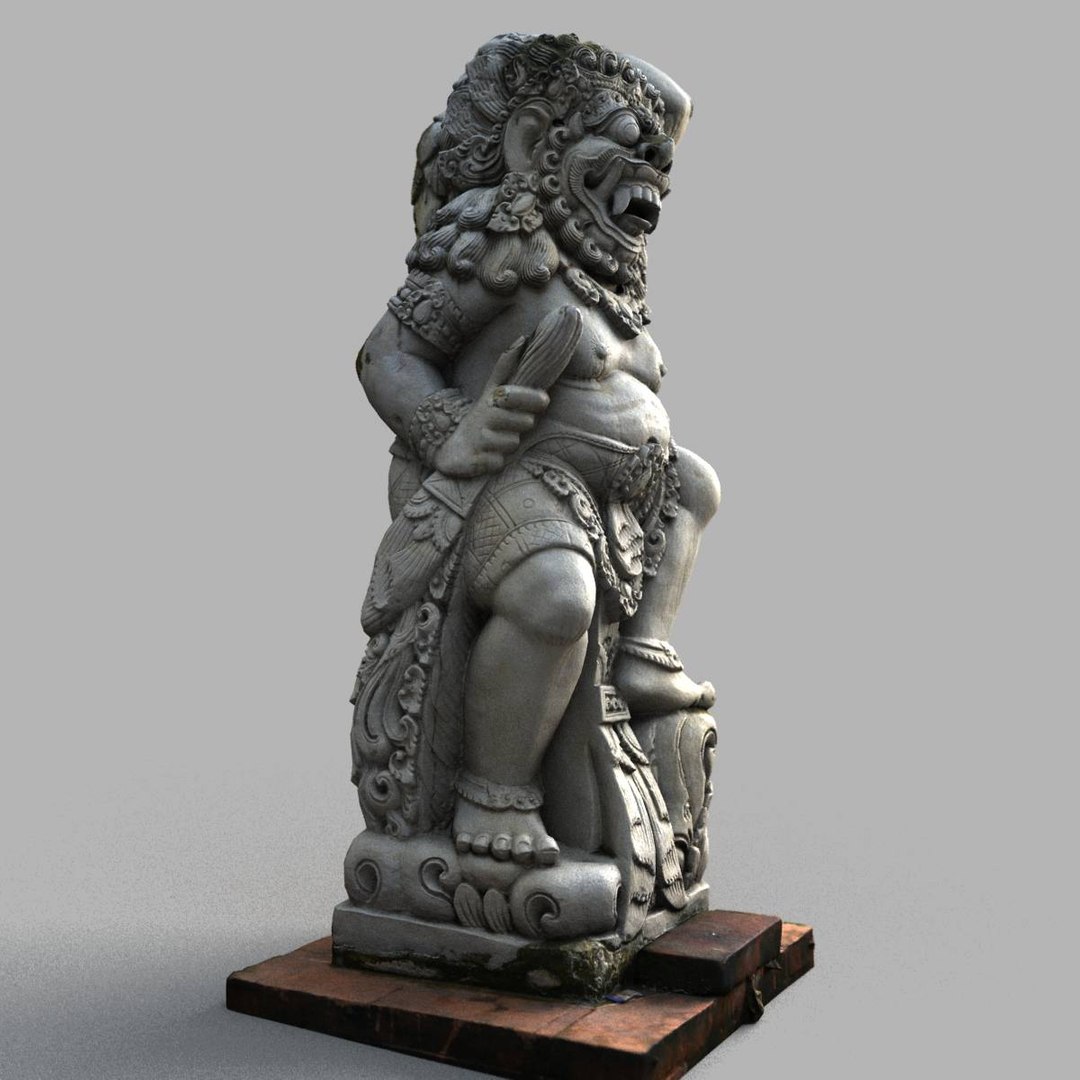 3d Model Bali Sculpture