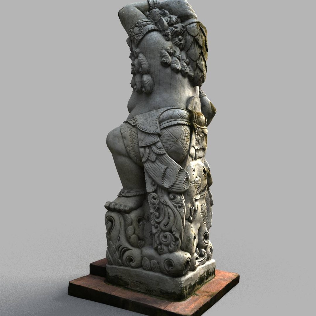 3d Model Bali Sculpture