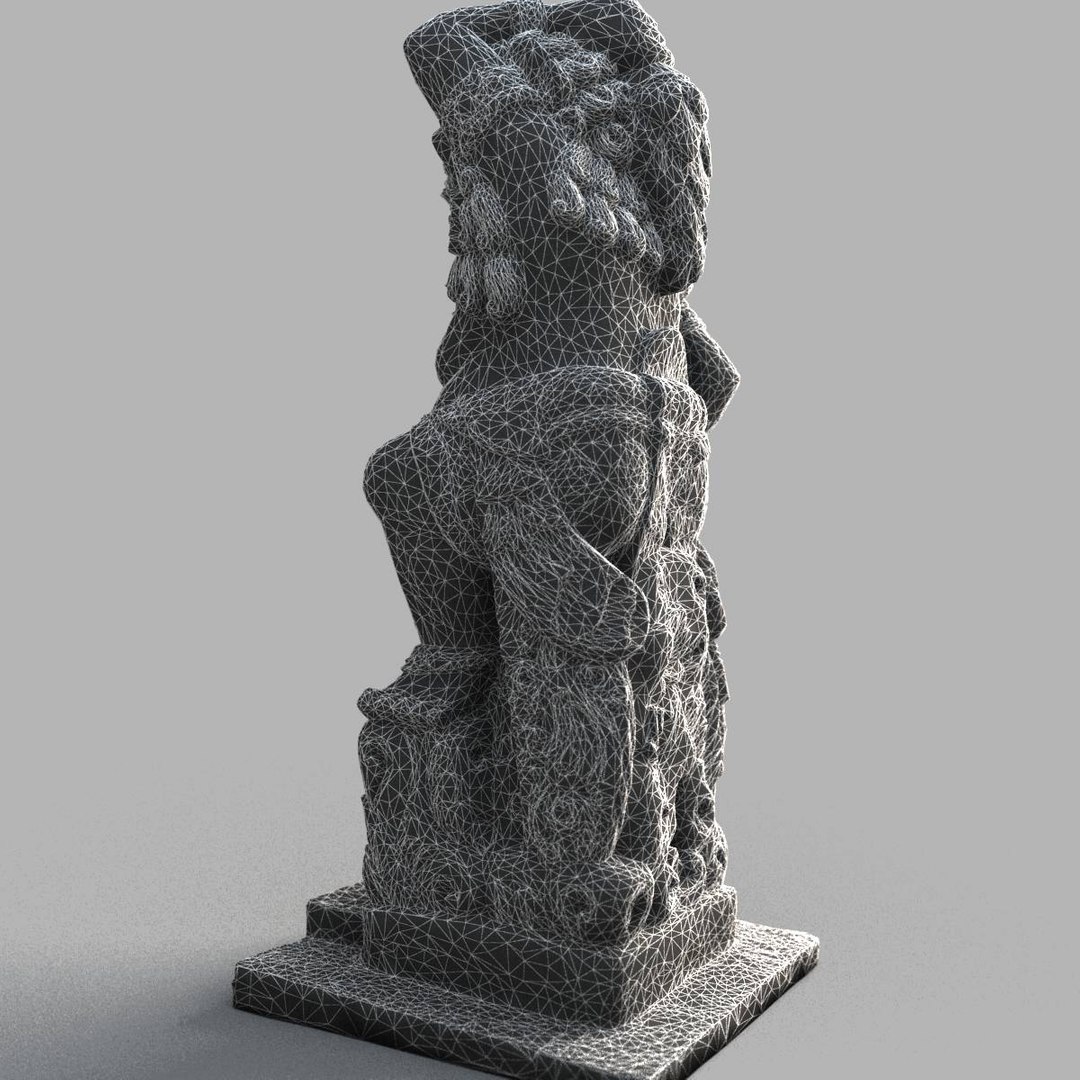 3d Model Bali Sculpture