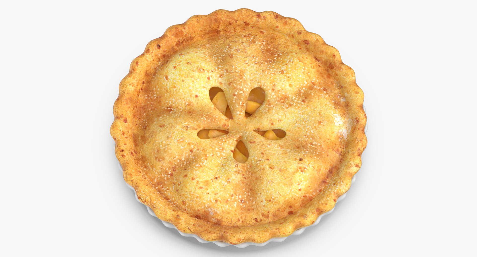 Apple Pie 01 3D Model - TurboSquid 1334728