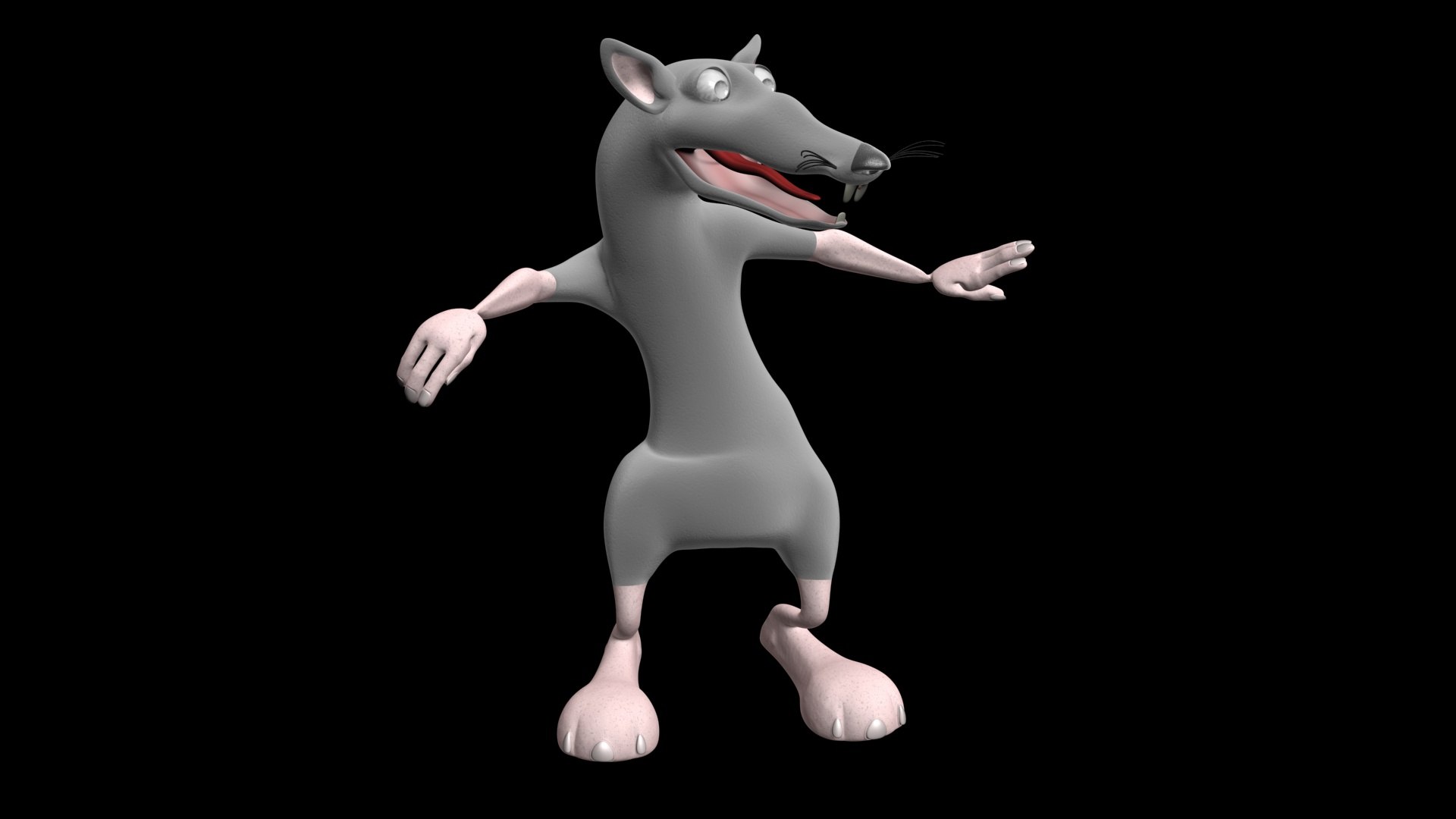 Expressive Mouse Dancer Game Ready Model - TurboSquid 2433099