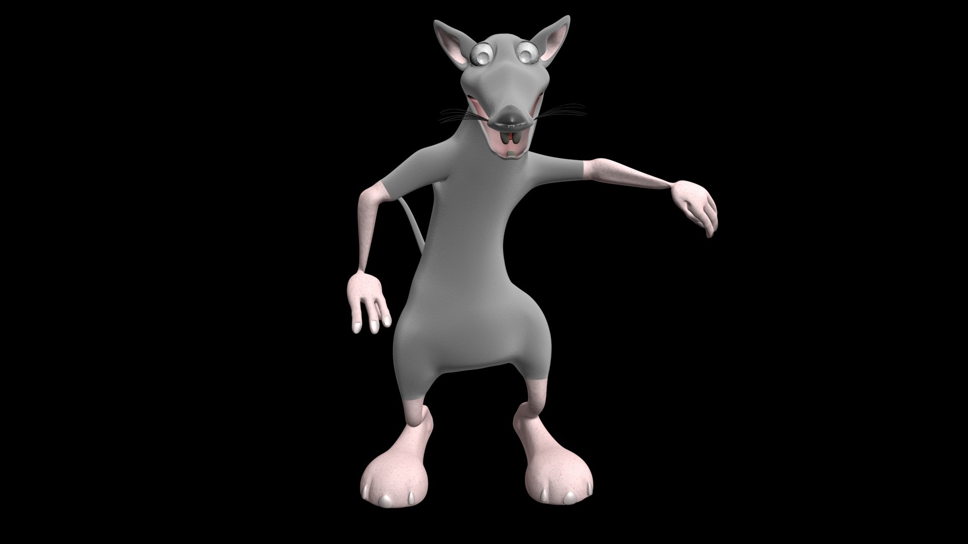 Expressive Mouse Dancer Game Ready Model - TurboSquid 2433099
