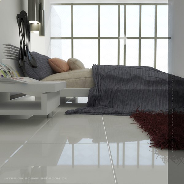 max bed bedroom interior