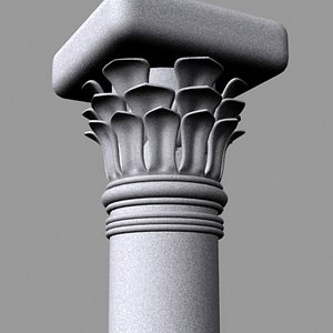 Corinthian Column 3D Models for Download | TurboSquid