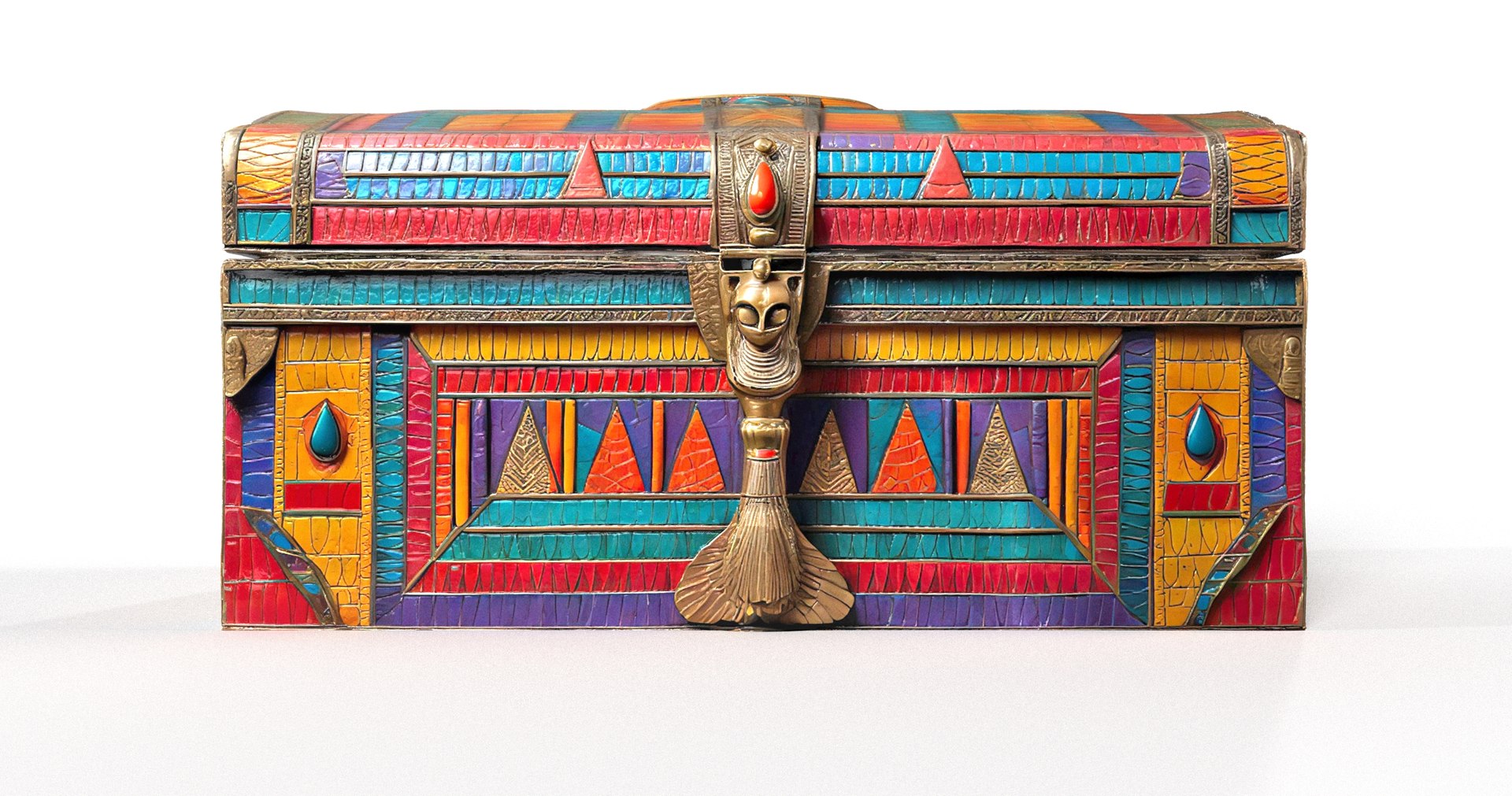 Ancient Egyptian Chest Pack 3D Model - TurboSquid 2303384