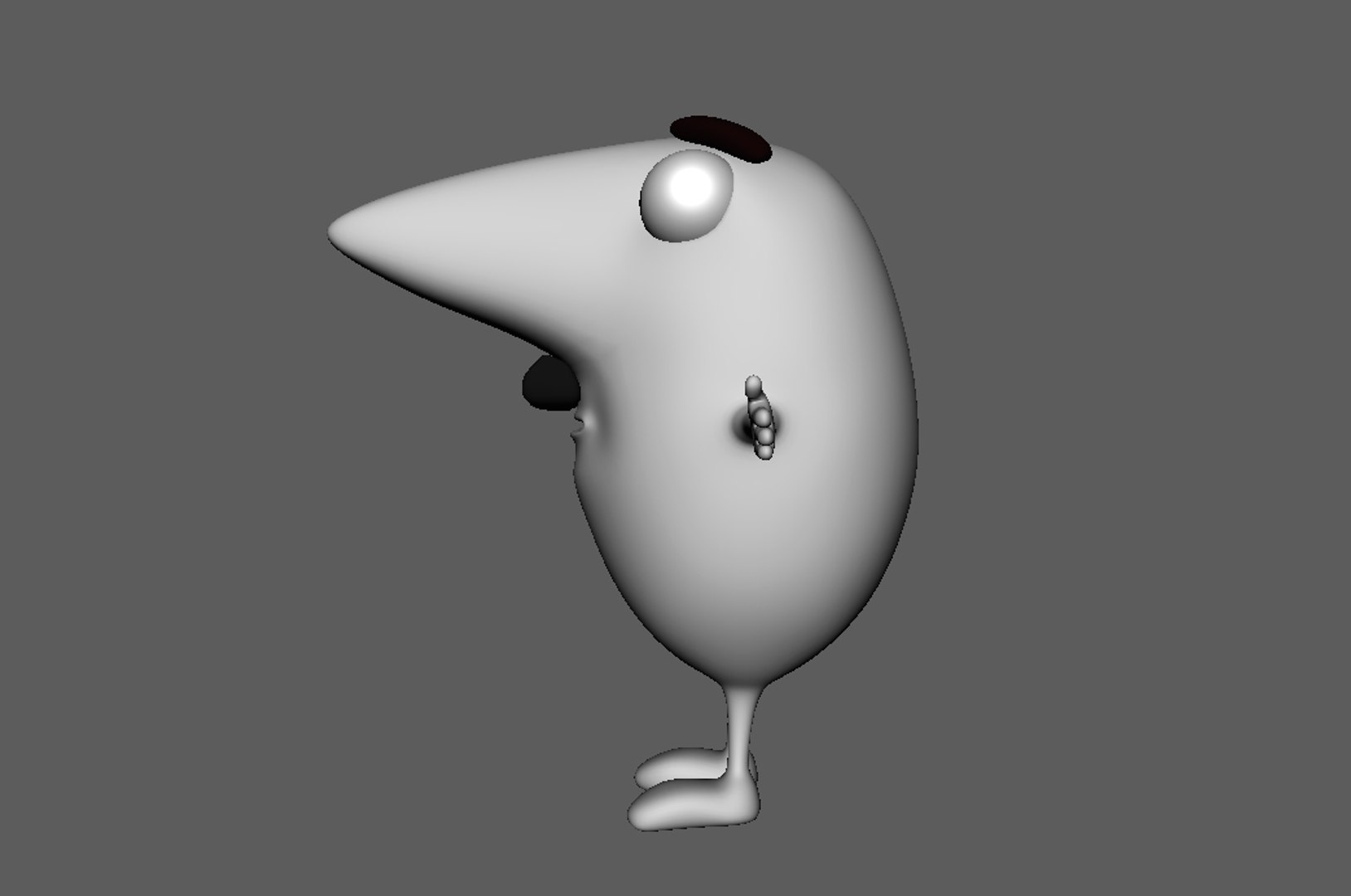 3d Model Man Pink Panther