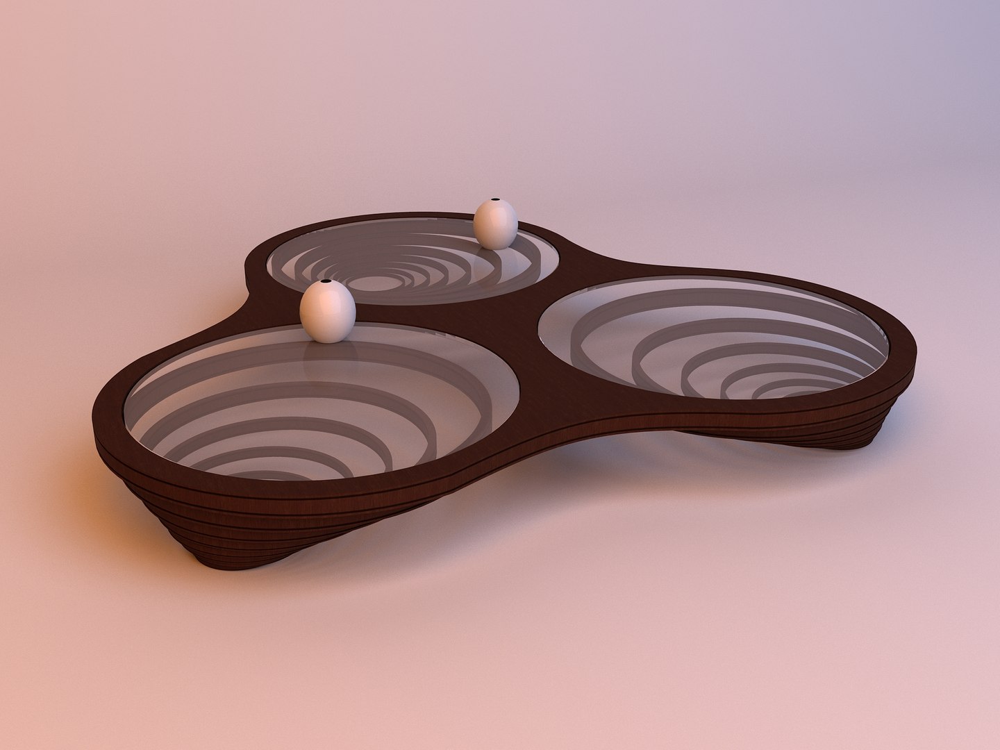 3D Round Wood Parametric Table 3D Model - TurboSquid 1735332