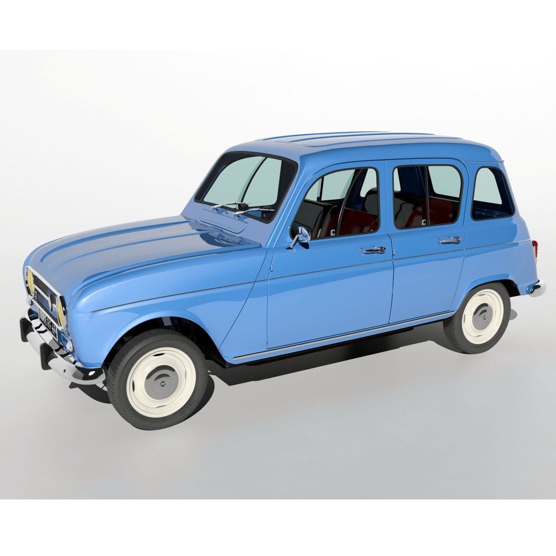 3D Model Renault R4l - TurboSquid 1409554