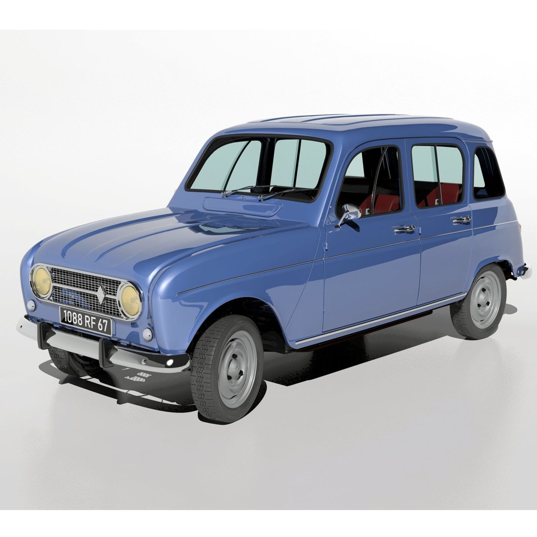 3D Model Renault R4l - TurboSquid 1409554