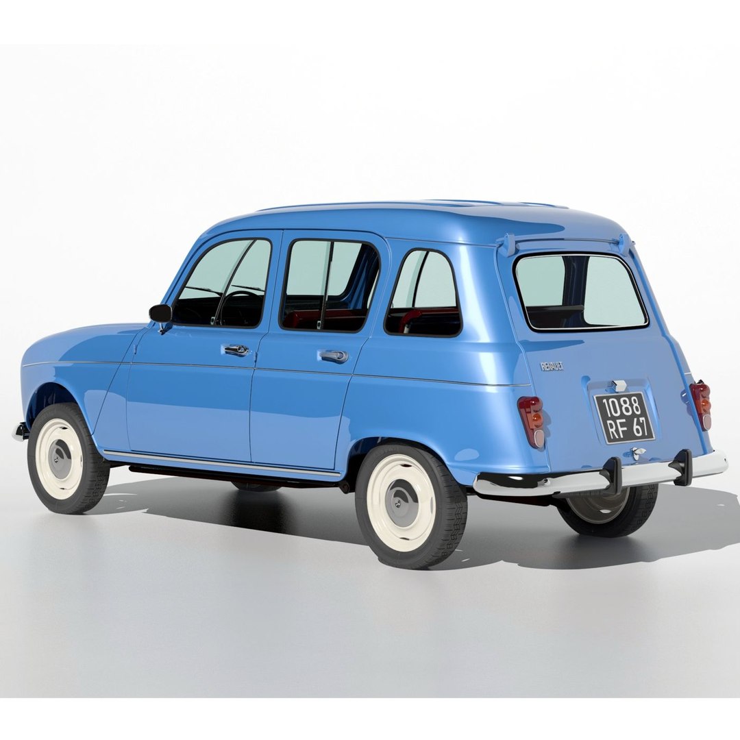 3D Model Renault R4l - TurboSquid 1409554