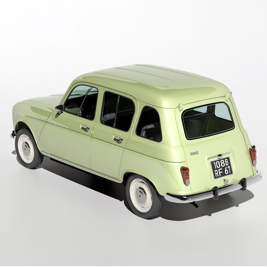3D Model Renault R4l - TurboSquid 1409554