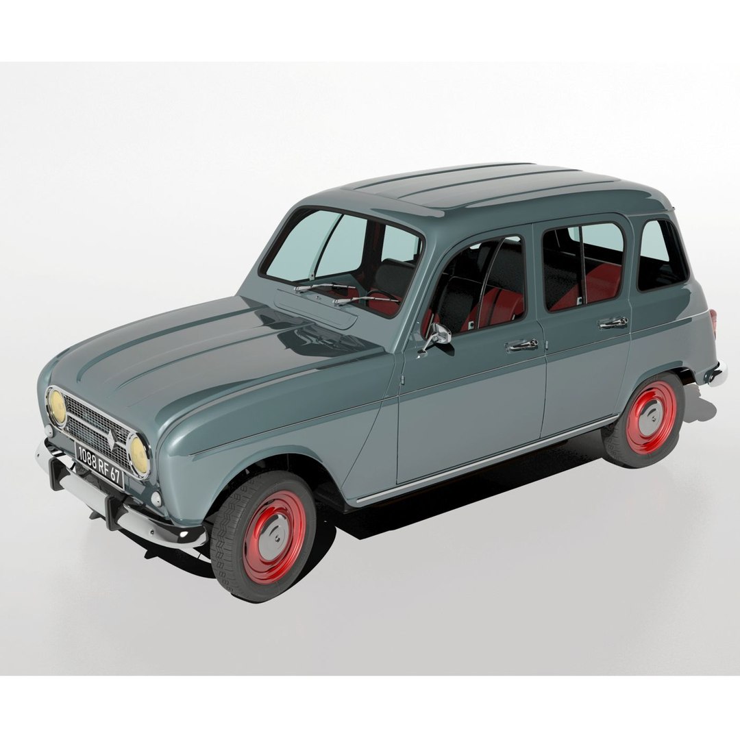 3D Model Renault R4l - TurboSquid 1409554